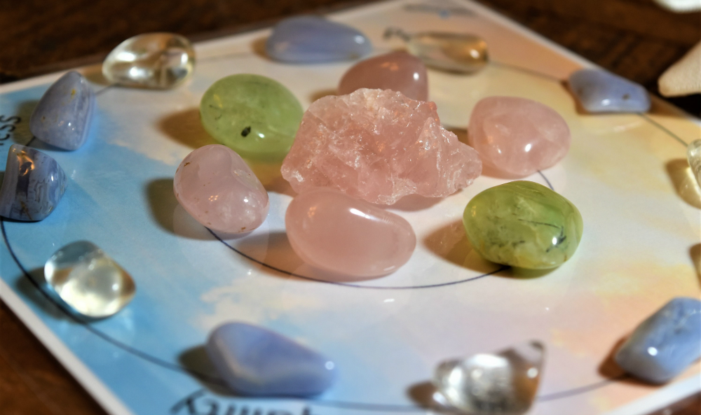 Calm & Inner Peace Crystal Grid Collection; FB1516